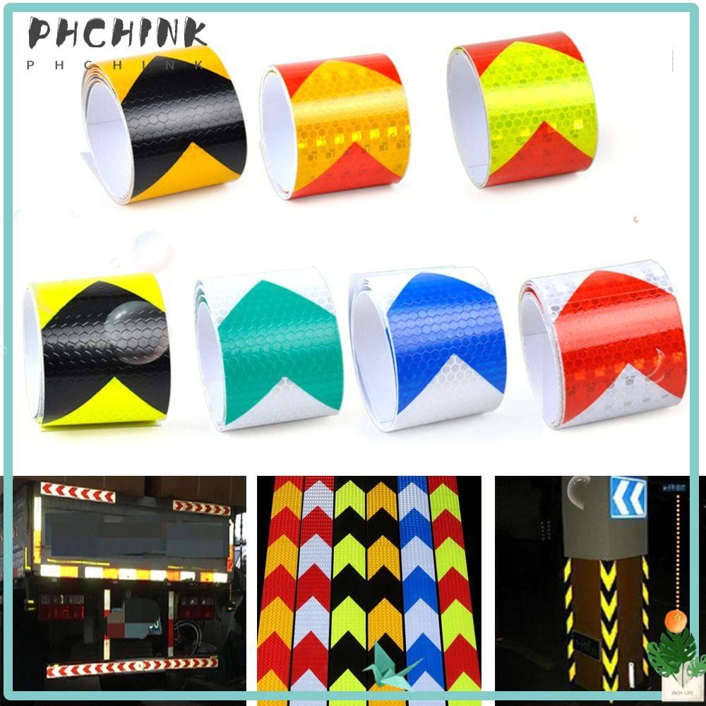 CHINK Car Reflector Sticker Car Warning Decor Decals Reflective ...