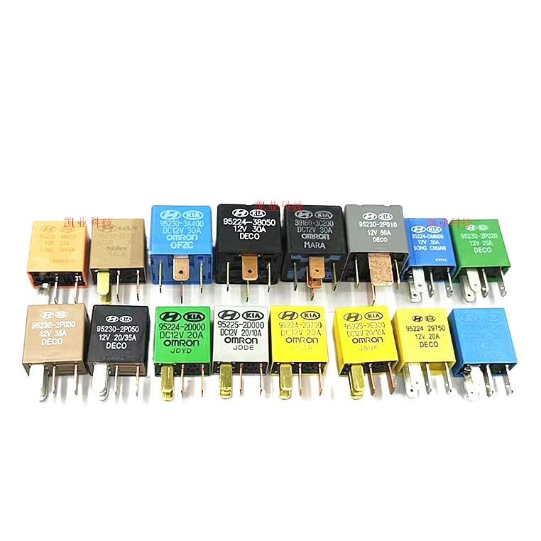 Omron Automotive Relay 12V Hyundai Kia Near and Far Light Fan Air ...