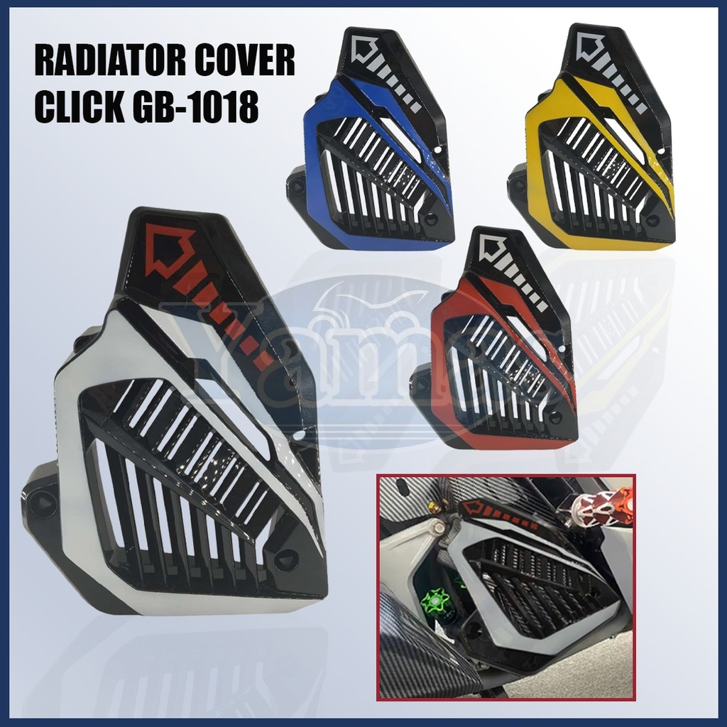 [YAMAS] HONDA RADIATOR COVER FOR HONDA CLICK 125i /150 V2 and V3 ...