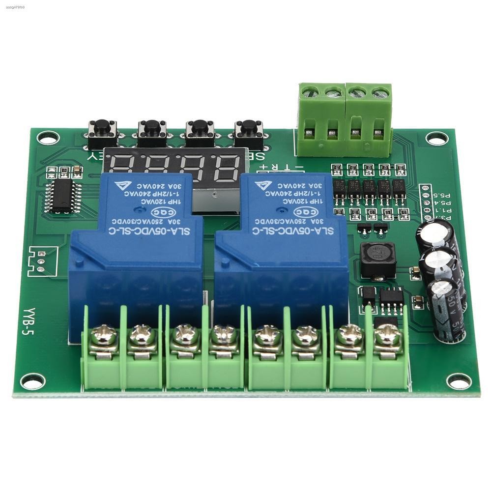 COD☆Forward / Reverse Motor Controller Board YYB-5 12V 24V Motor Two Relay Delay Timing Cycle ...