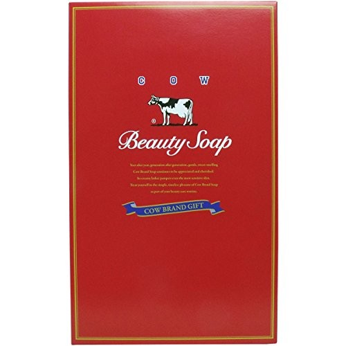 Cow Brand Soap, produced by Milk Soap Kyodosha, Red Box, 10 pieces per ...