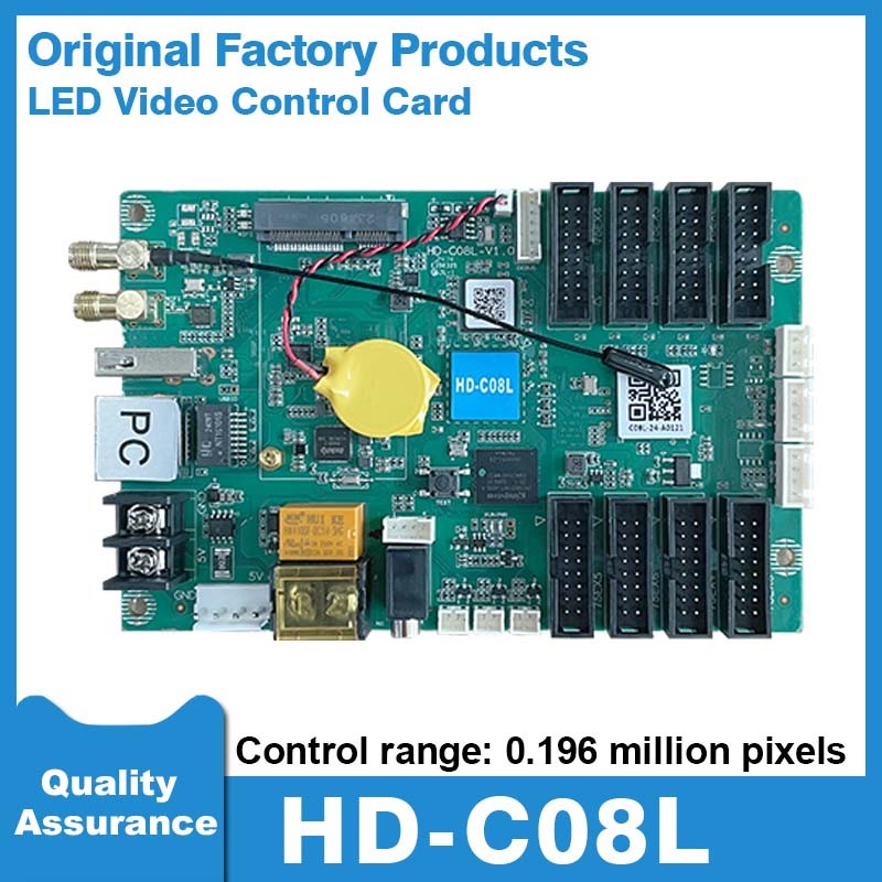 Huidu HD-C08L With WiFi Port Full Color LED Panel Video Wall TV Player ...