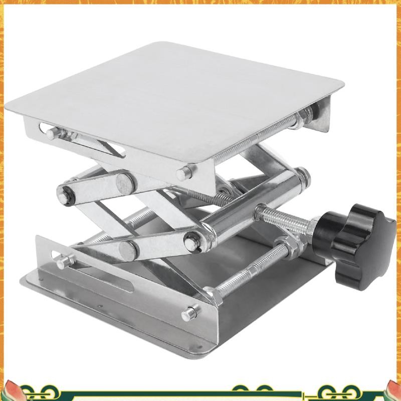 Scientific Lab Jack-100 x 100mm Stainless Steel Lab Stand Table Rack ...