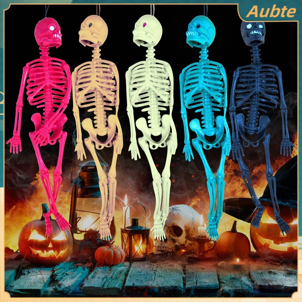 Aubte 20cm Tricky Frightening Human Skeleton Human Body Bones Model ...