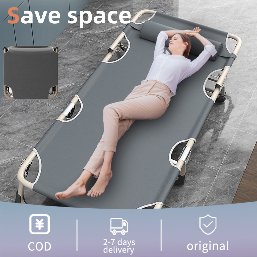 [COD ]Folding bed heavy duty portable bed with pocket camping bed ...