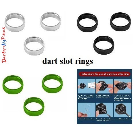 Darts Ring - Flight slot Lock for hole punched flights - Pigeon Rings ...