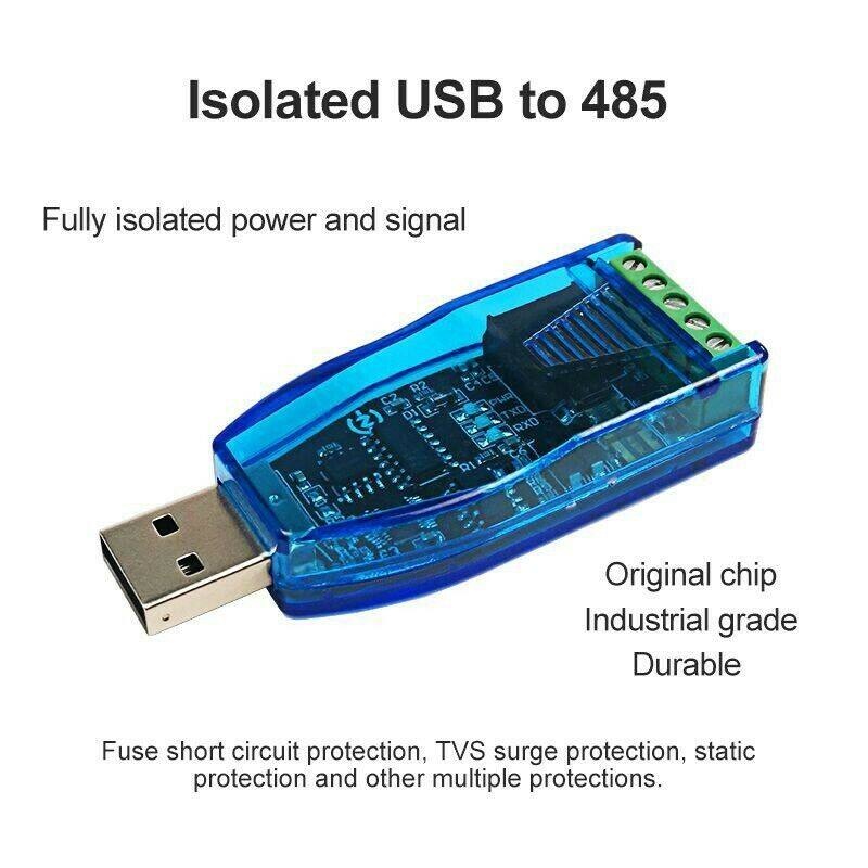 PP+Unnicoco Isolated USB To RS485 Converter Communication Module W/ TVS ...
