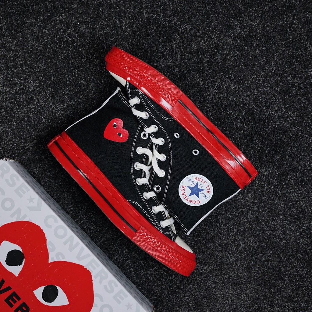 Cdg x Converse Chuck Taylor 1970s Brand New Big Red Sole Rei Kawakubo ...