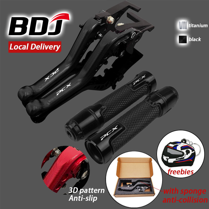 BDJ For Honda Pcx 160 Pcx160 Cbs Abs Brake Clutch Lever Handle Grip ...