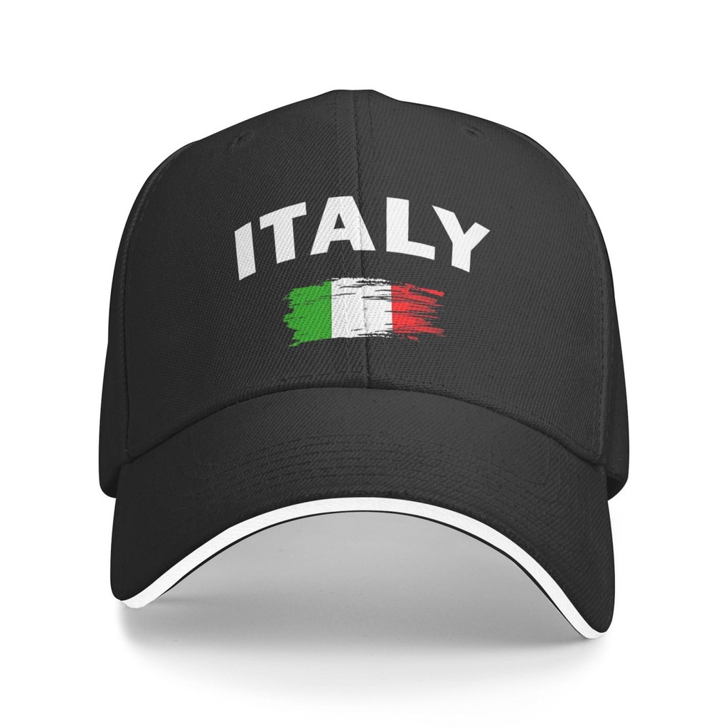 Novelty Hipster Baseball Cap Italy Italian Flag Emblem National Country ...