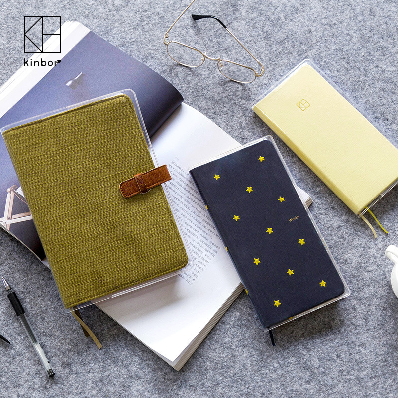 P PVC Book Jacket Jacket A6-A5-A7 Protective Case Frosted Book Jacket ...