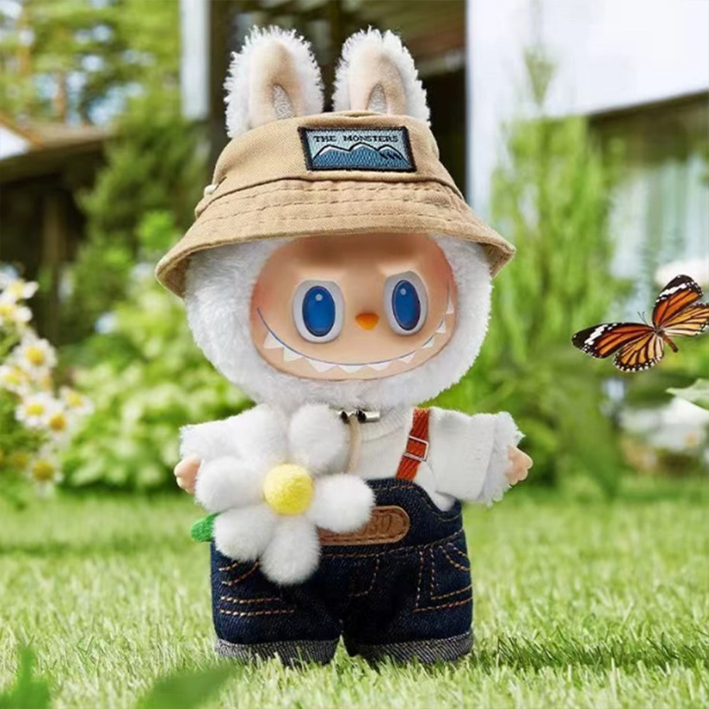 PP+POPMART Labubu Cute Plush Doll Creative Spring Countryside Series ...