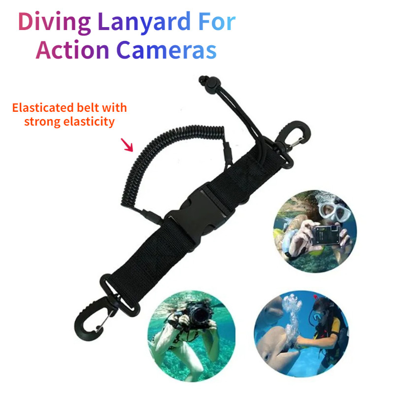 DJI Action 5 Pro Diving Dive Canoe Camera Lanyard For GoPro 13 12 w ...