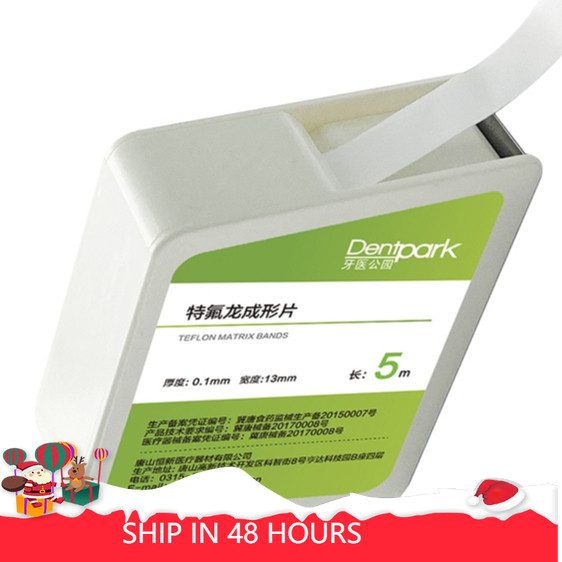5m/roll Dental Teflon Matrix Bands Dental Consumable Fillings Protect ...