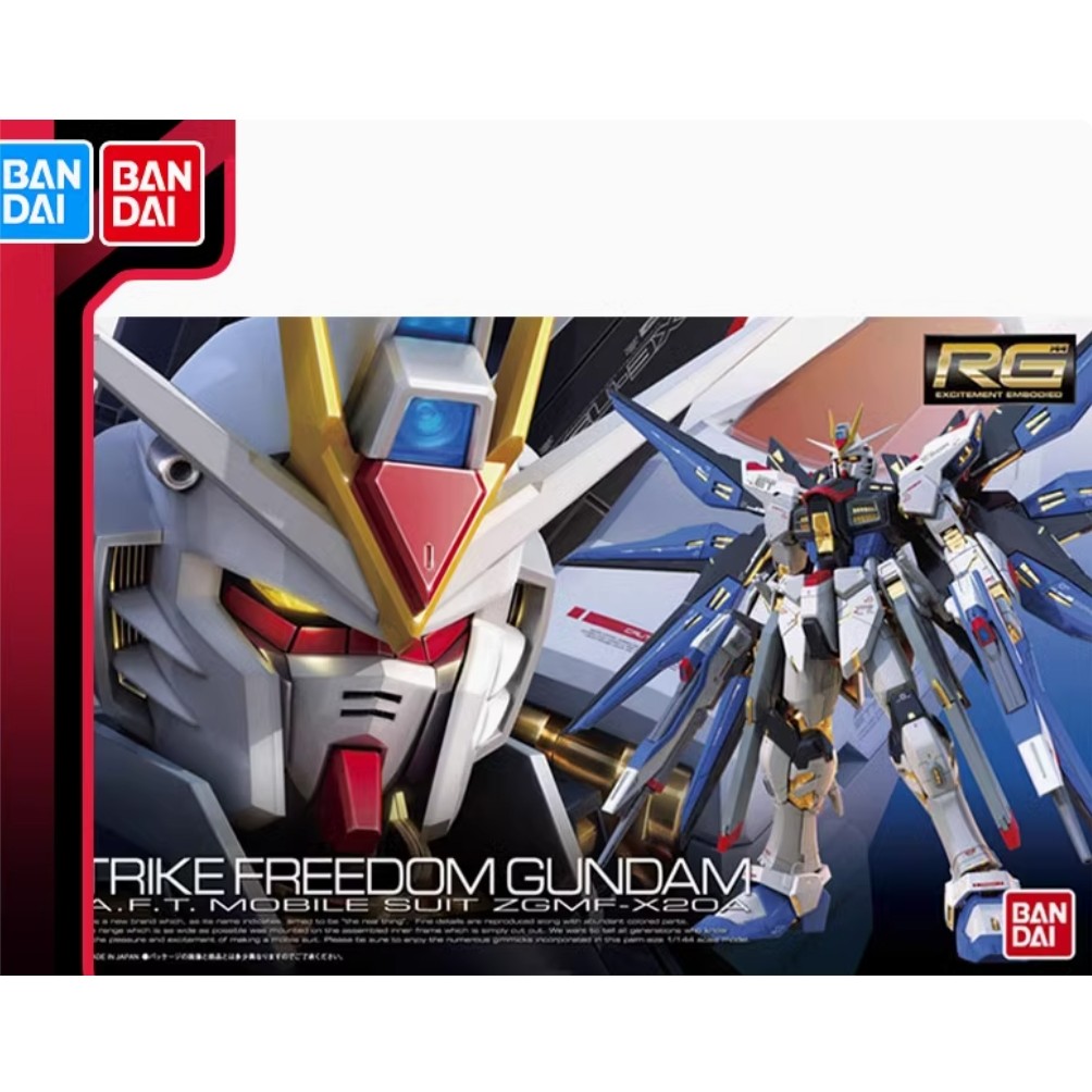 Bandai GUNDAM Assembled Model RG 14 1/144 Strike Freedom Assault Strike ...