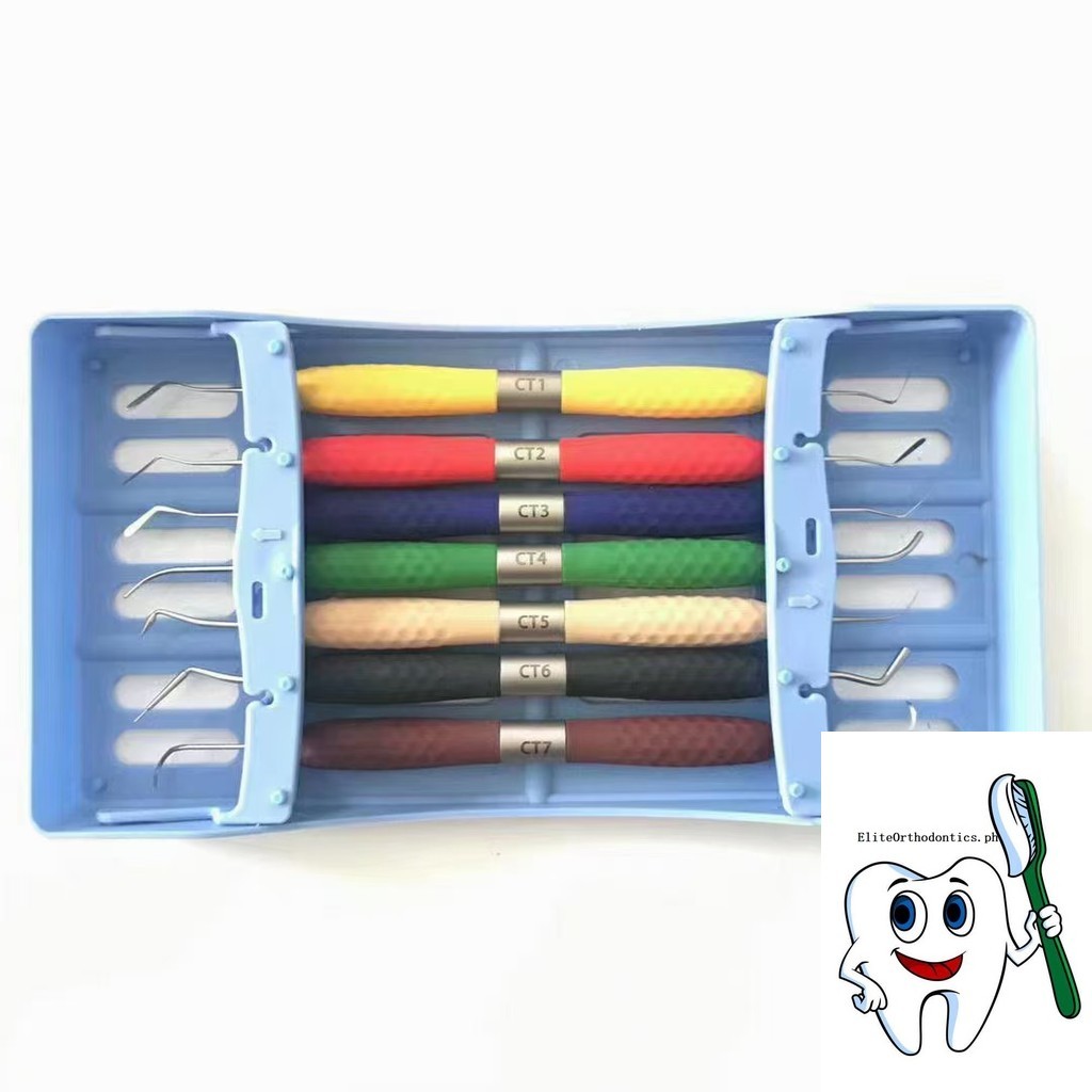 Dental aesthetics composite filler 7-piece set Dental material | Shopee ...
