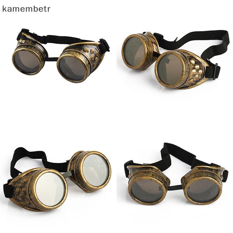 ka Vintage Victorian Steampunk Goggles Glasses Welding Gothic ...