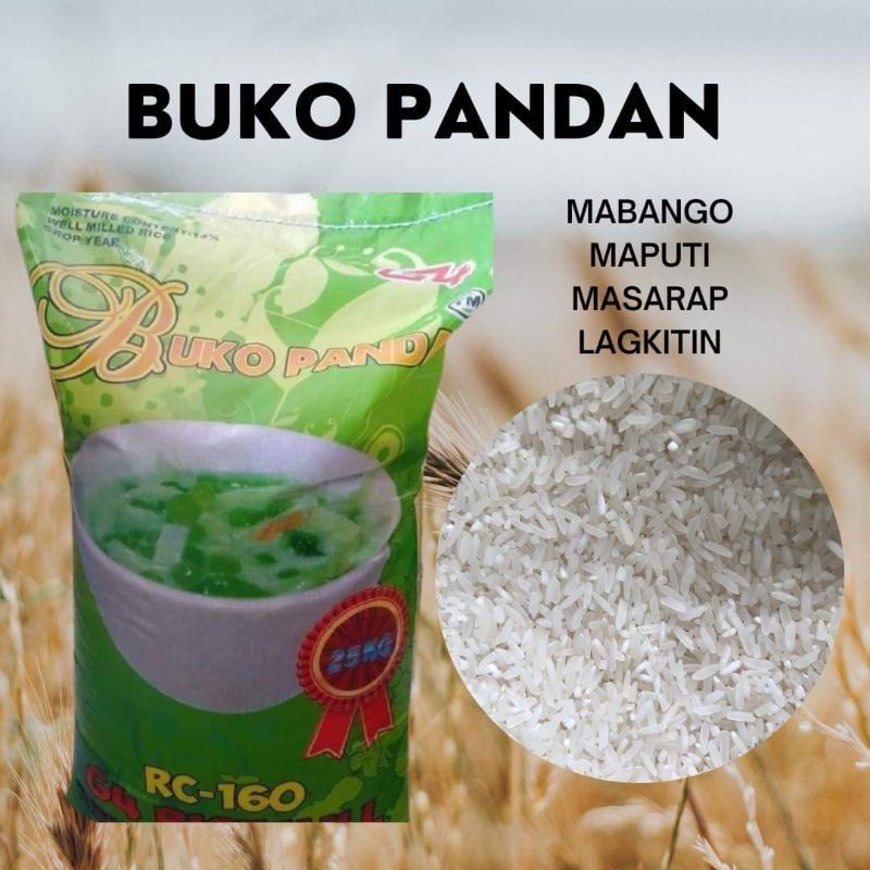 Logics 1KG Buko Pandan Rice / Bigas Repacked | Shopee Philippines