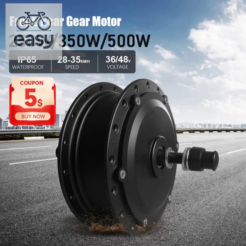 Ebike Motor 36V/48V 250W 350W 500W High Speed Brushless Gear Hub Motor ...