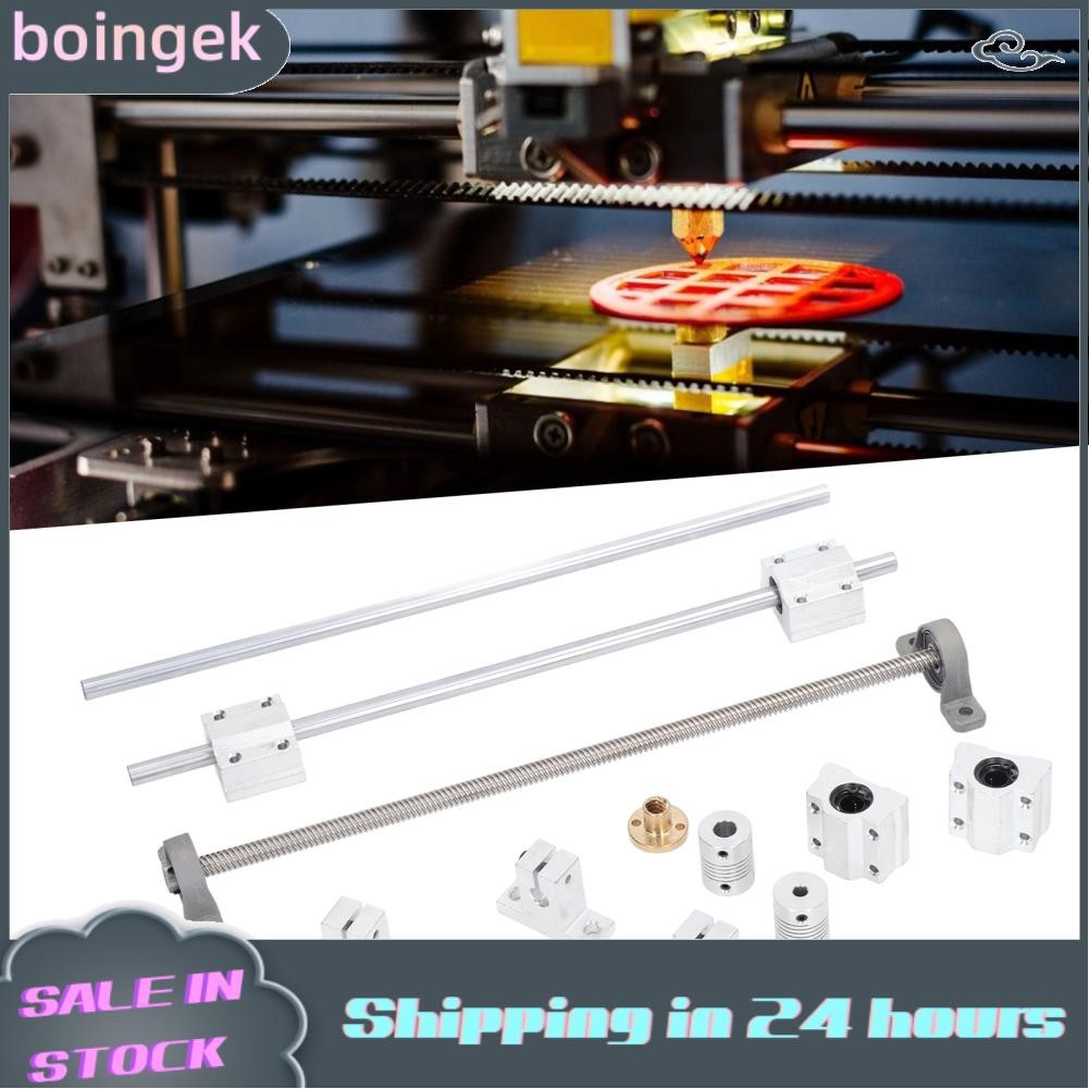 Boingek 3D Printer Parts Lead Screw Kit Aluminum Linear Slide Block ...
