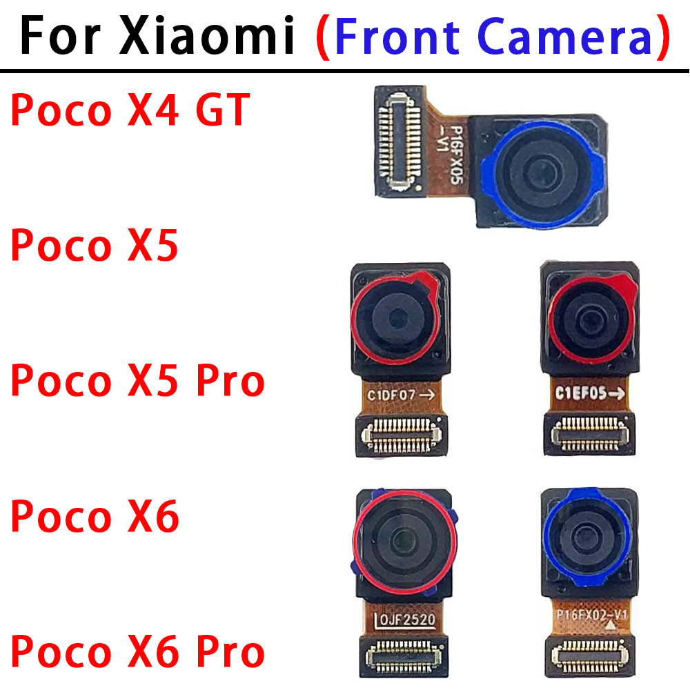 Front Camera For Xiaomi Mi Poco X4 GT X5 X6 Pro X4GT X5Pro X6Pro Facing ...