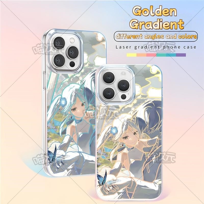 Cases ‌Beyond J0urney's End Frieren Gradient Anime Apple Phone Case ...