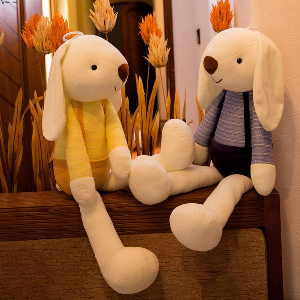 Cute Bunny Plush Toy Dolls Long Ear Rabbit Stuffed Doll for Baby ...
