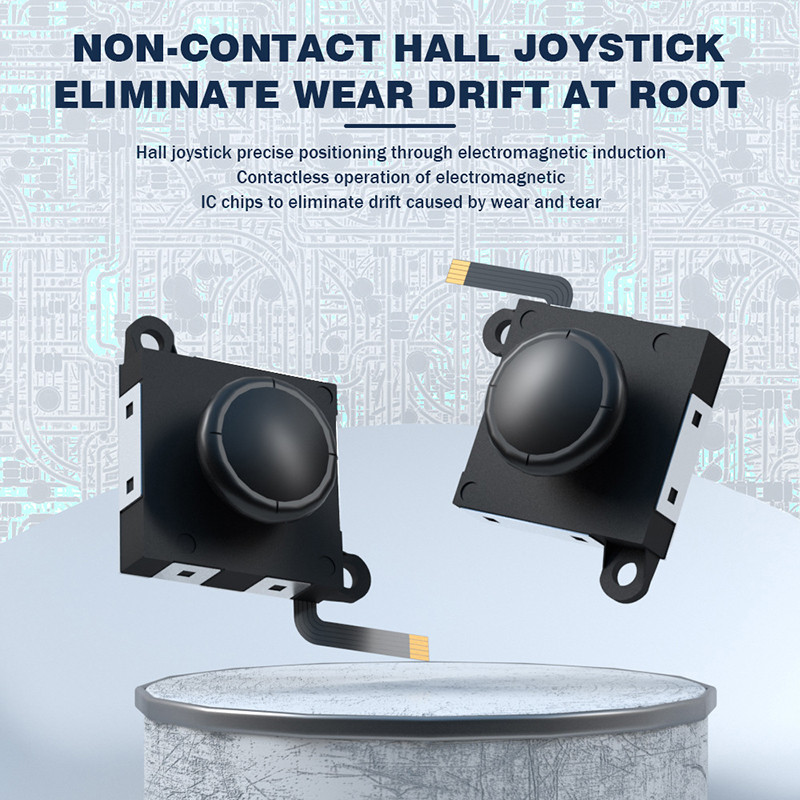 [SNOW] 1PCS Hall Effect Joystick For Switch/Lite/OLED Joycon Analog ...