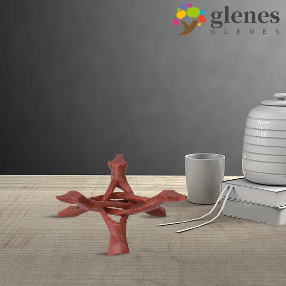 GLENES Abalone Shell Holder, Multipurpose Safe Display Stand, Desktop ...