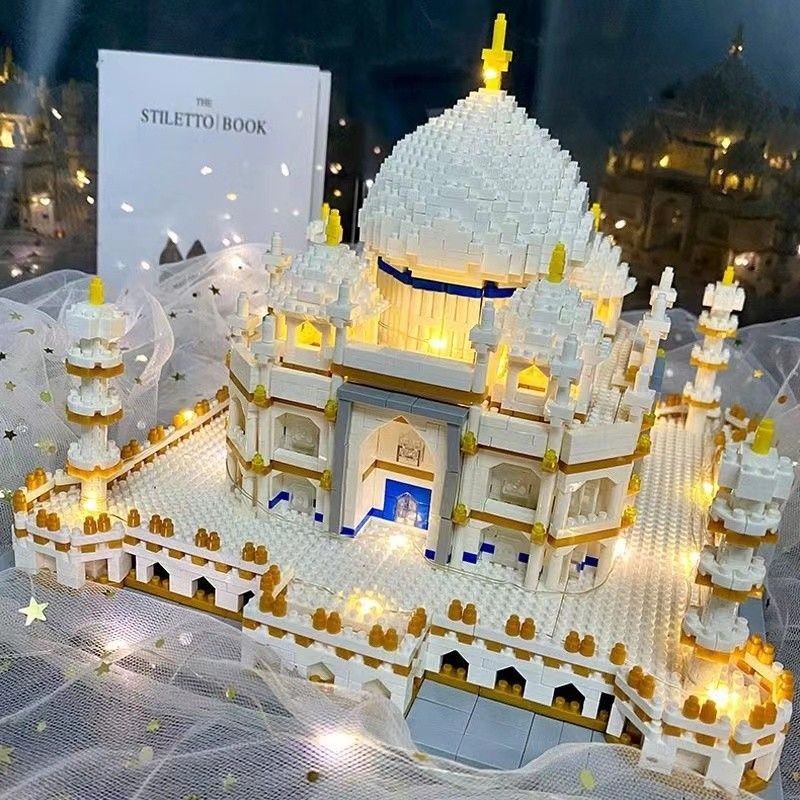Taj Mahal Castle Building Blocks Girl Series Compatible Lego House ...