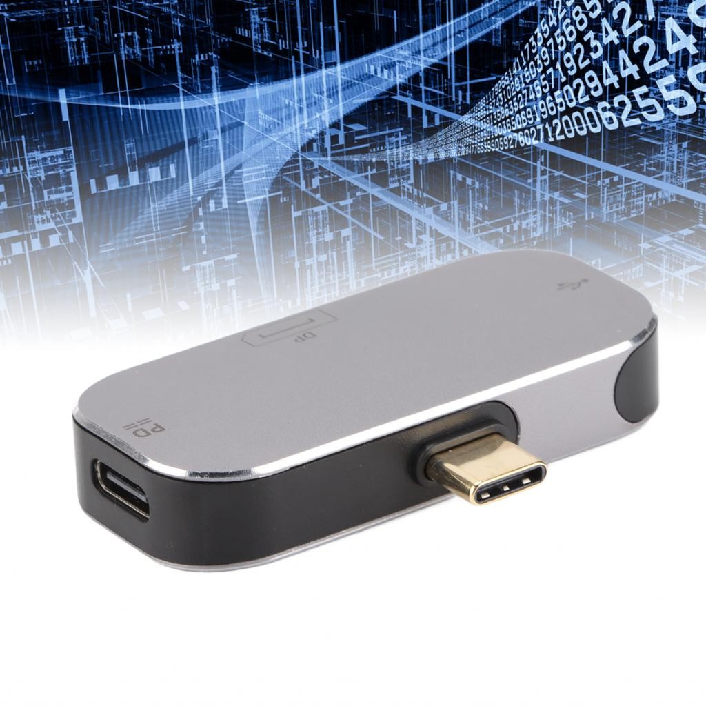 Usihere Docking Station USB C Hub High Definition Resolution 3 in 1 ...