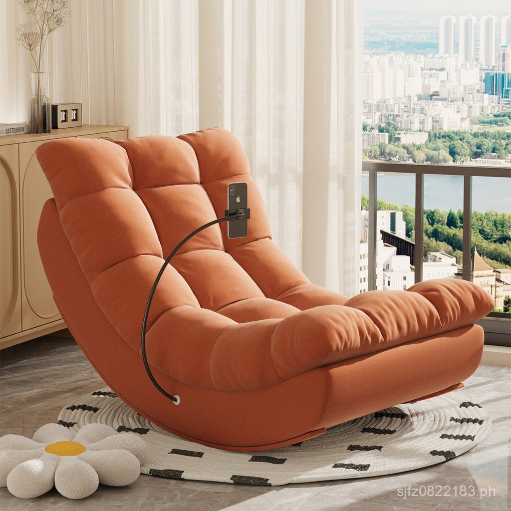 Adult Sleepable Sofa Chair Rocking Chair Sofa Chair Balcony Home ...