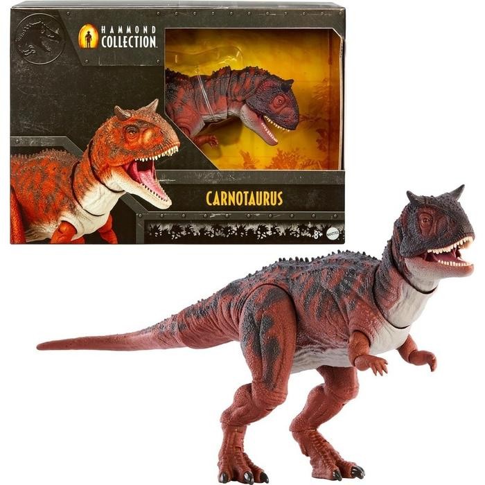 Original Mattel Jurassic World Hammond Collection Kingdom Carnotaurus ...
