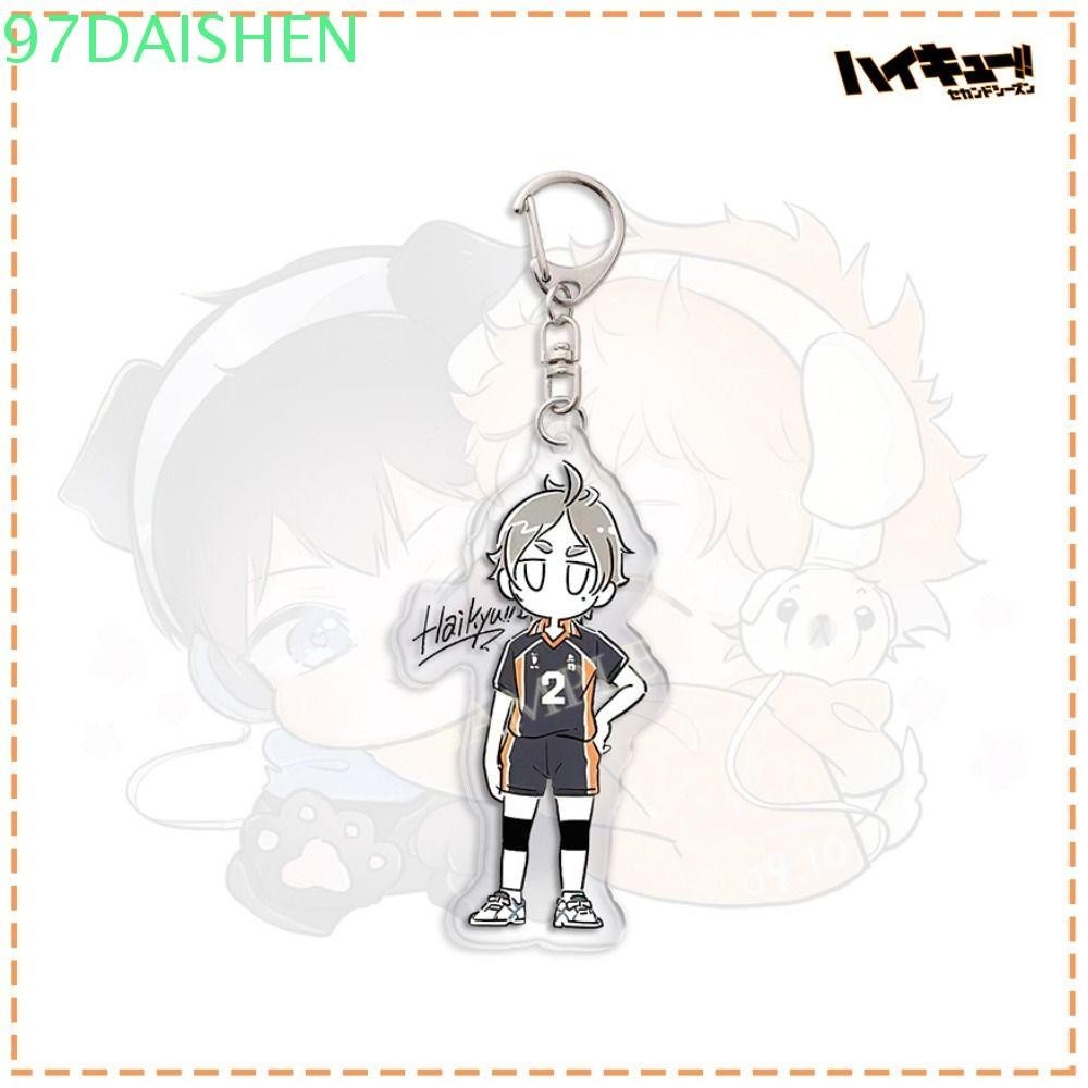 DAISHEN Haikyuu Keychain, Oikawa Tooru Kuroo Tetsurou To The Top Key ...