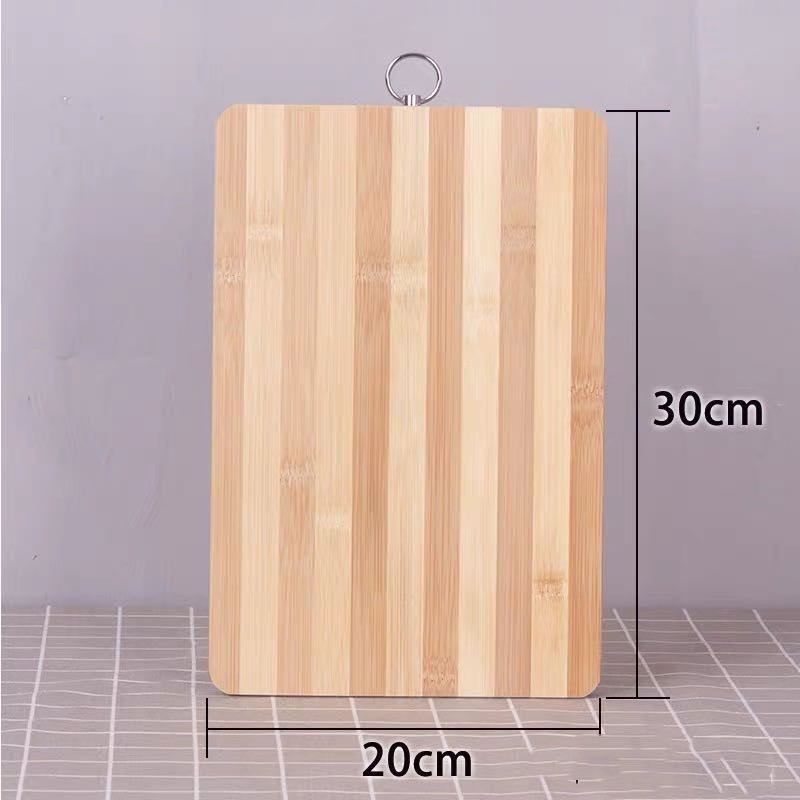 RQ+Chopping Board/Block Bamboo Wood Thick 20cm x 30cm x1.8cm 4lk ...