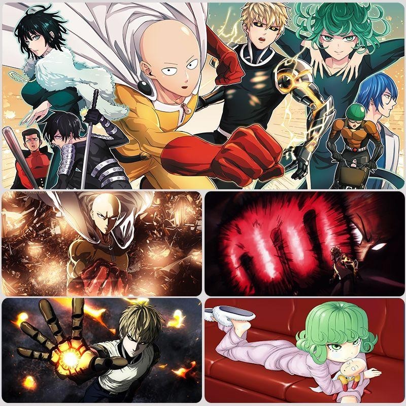 Mouse Pad One Punch Man Manga Extra Large Thickened Computer Keyboard ...