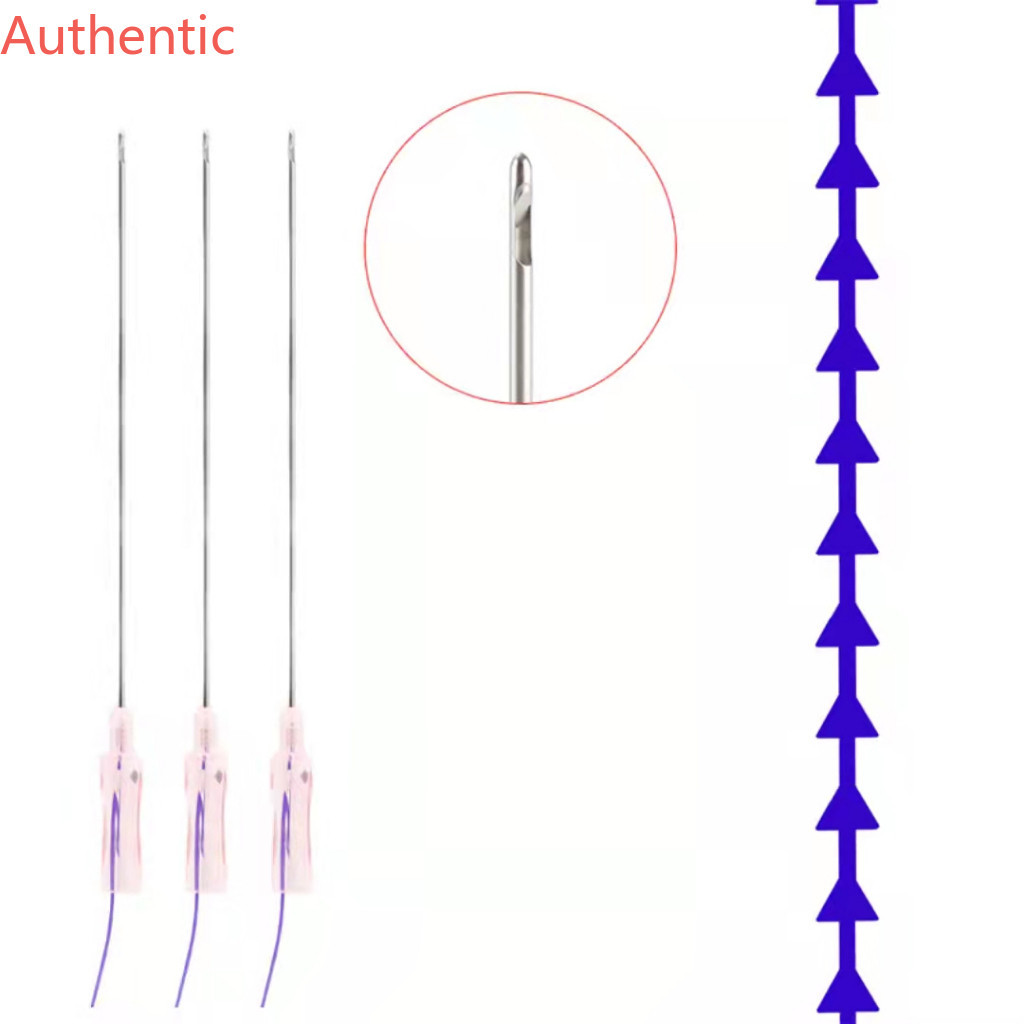 20PCS MINERVA18gX100mm PDO Thread Lift Fishbone Line PCL Press Cog ...