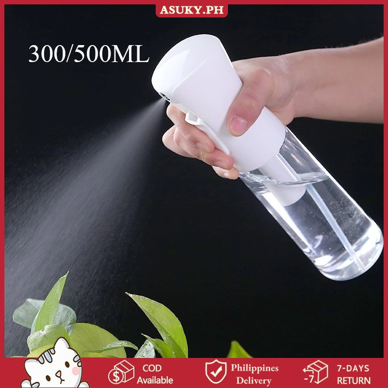 300/500ML High Pressure Spray Bottlel Refillable Mist Watering Can ...