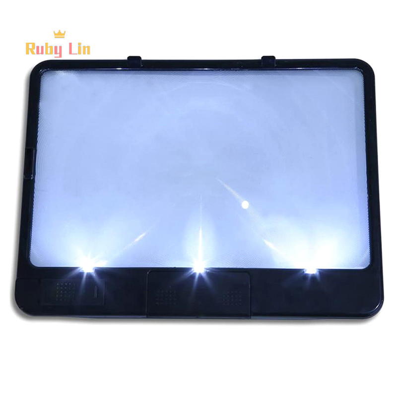 Ruby Lin PC Magnifying Glass, Magnifying Glass With Light Amplifier ...