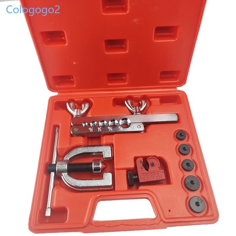 COLO Professional Flaring Tool Kit for Brake Line And Brass Tubing With ...
