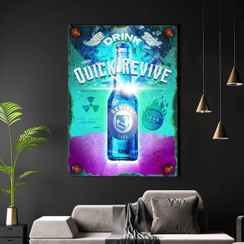 Quick Revive The Unframed Lifesaving Grace Captivating Art Home Wall ...