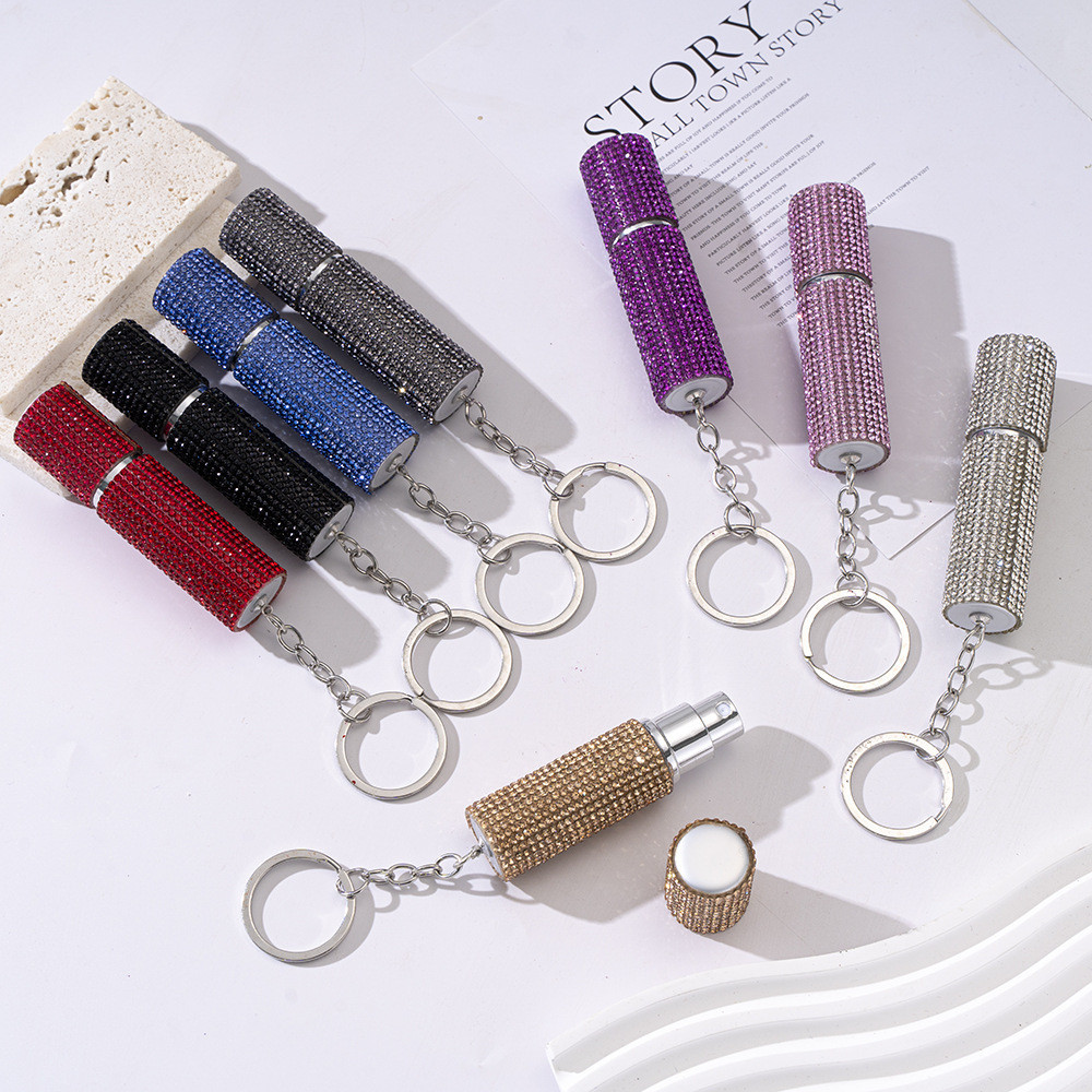 Rhinestone Perfume Travel Refillable Perfume Atomizer Bottle Bling ...
