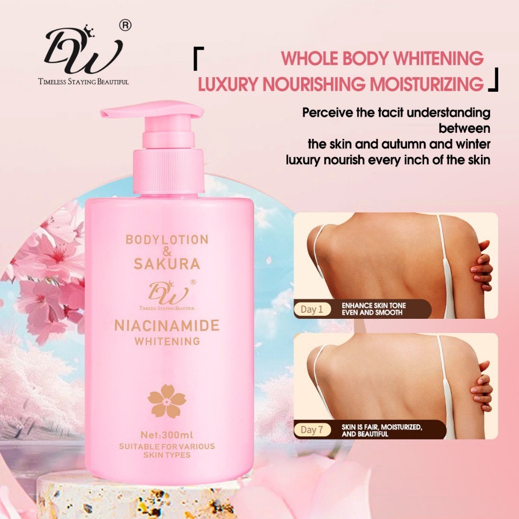 DW Niacinamide Body Lotion Whitening Skin 300ml | Shopee Philippines