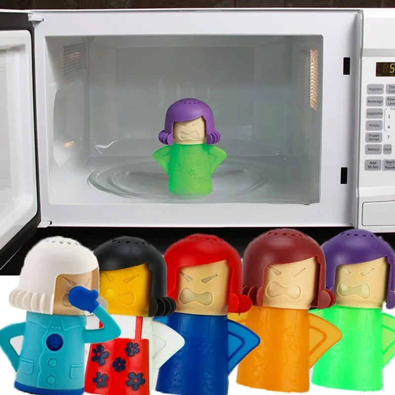 Angry Mom Model Microwave Cleaner Easily Clean Oven Steam Appliances ...