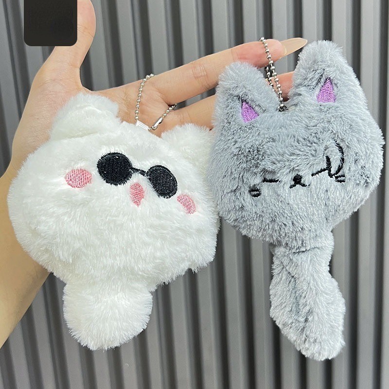 Anime Jujutsu Kaisen Gojo Satoru Cat Plush Toy Cute Embroidery Plush ...