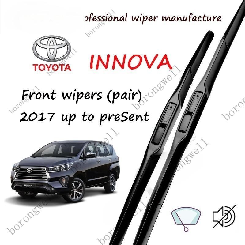 Hybrid Toyota INNOVA Wiper Blade 16+26 Set/Pair Front JAPAN Quality for ...