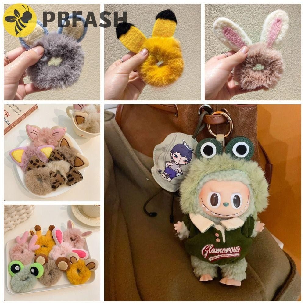 PBFASH Plush Doll Hair Loop, for 17cm Doll Kawaii Labubu Doll Hairband ...