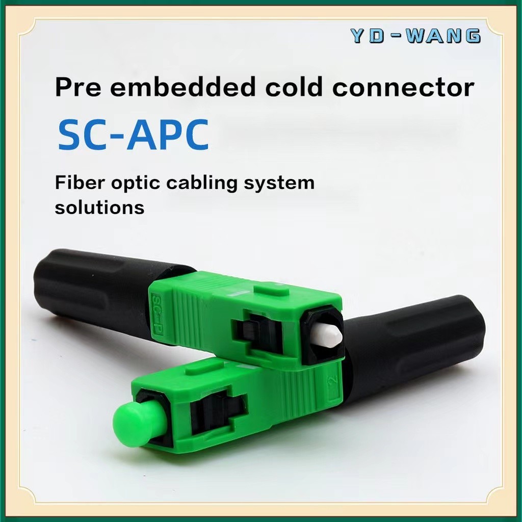 10PCS/20PCS/30PCS/50/PCS SC APC Pcs Pre-Embedded Optical Fiber Quick ...