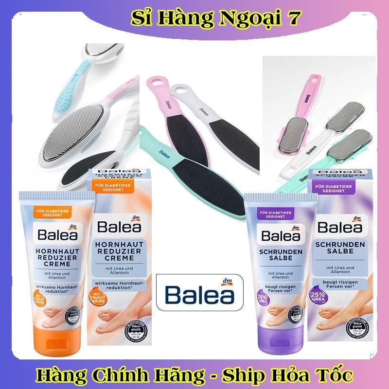 Balea German cracked heel cream and heel scrub - Domestic Germany ...