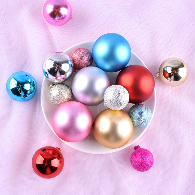 Colored ball pendant set used for birthday cake Christmas decoration 3 ...